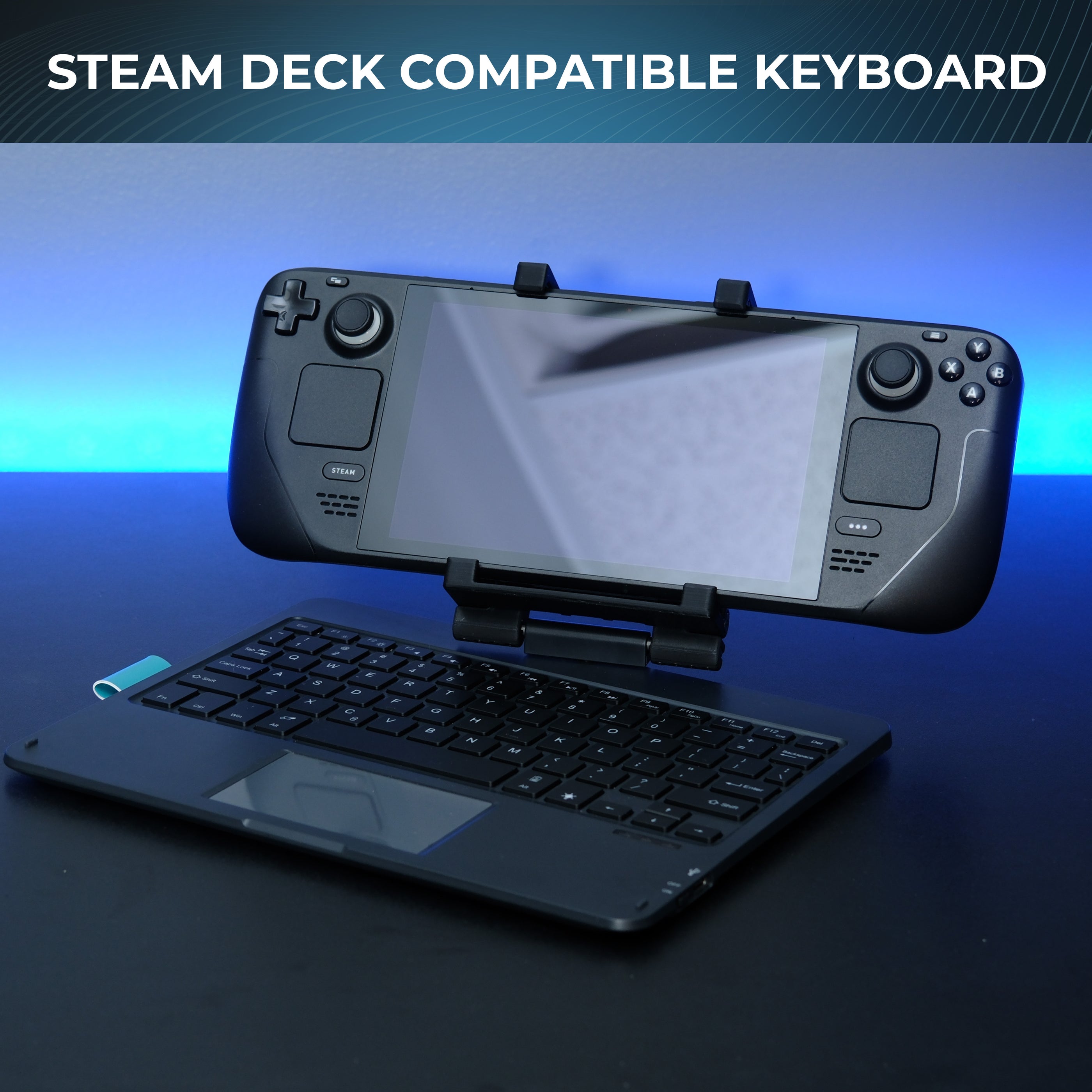 DeckTop - Steam Deck Keyboard Accessory — Invensic